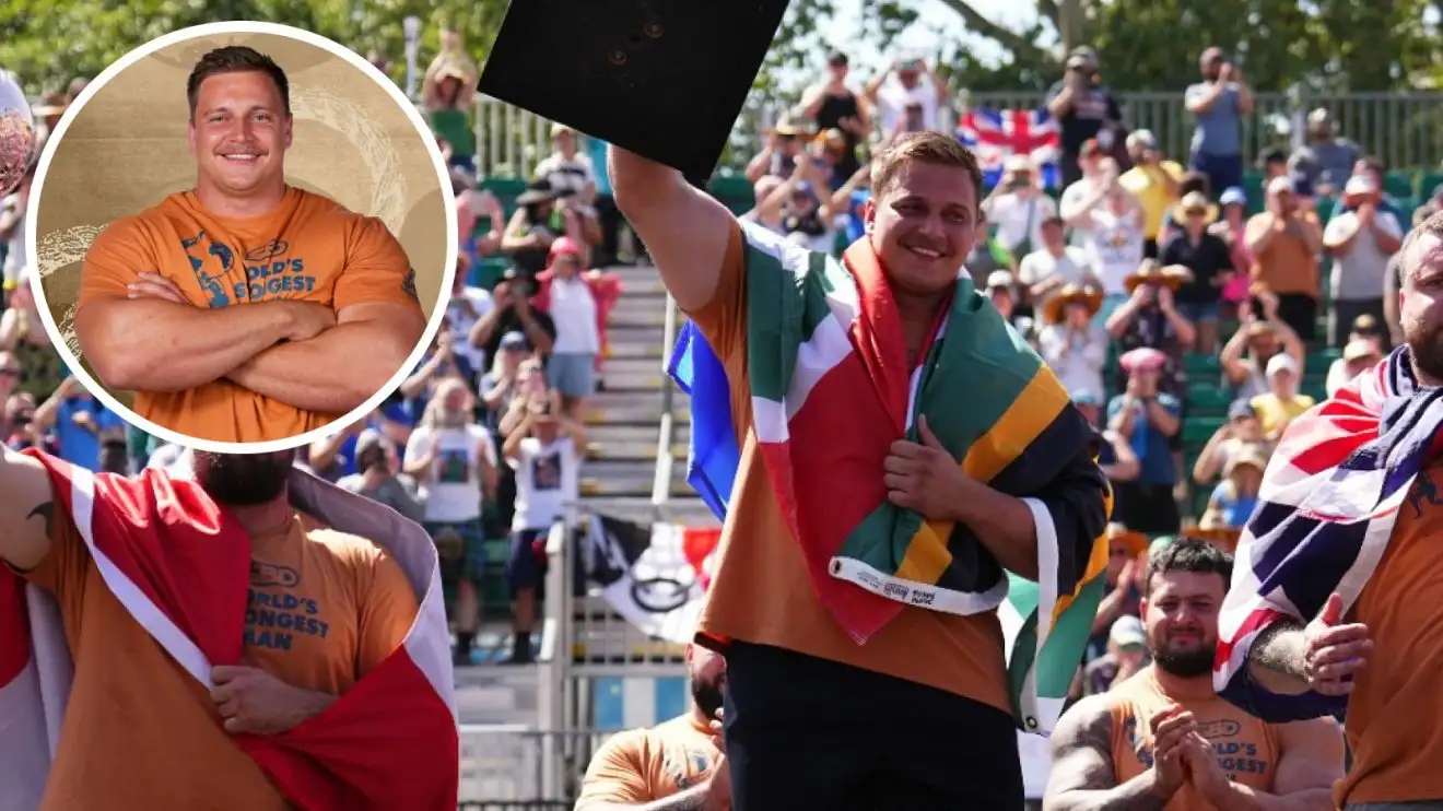 Rayno Nel Becomes Africa’s First World’s Strongest Man Champion